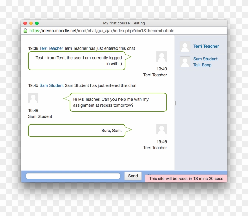 Download Moodle Chat Bubble - Kde Ibus Clipart Png Download - PikPng