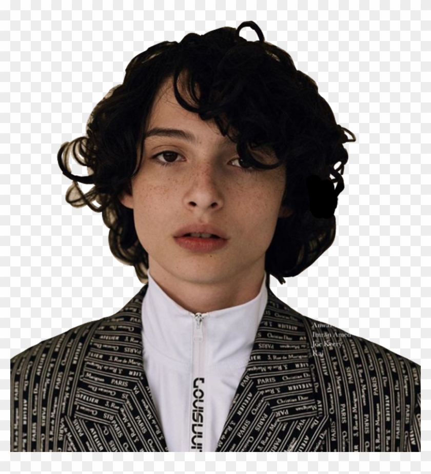 Download Finnwolfhard Sticker - Lined Revista Finn Wolfhard Clipart Png ...