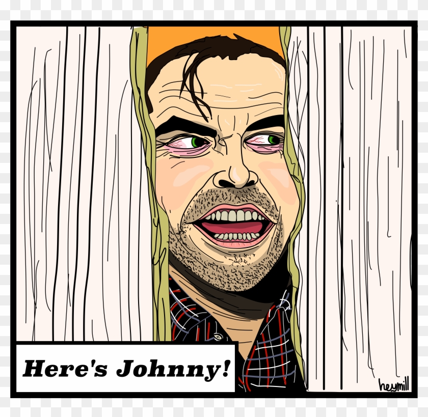 Here's Johnny Png Clipart (#4318434) - PikPng