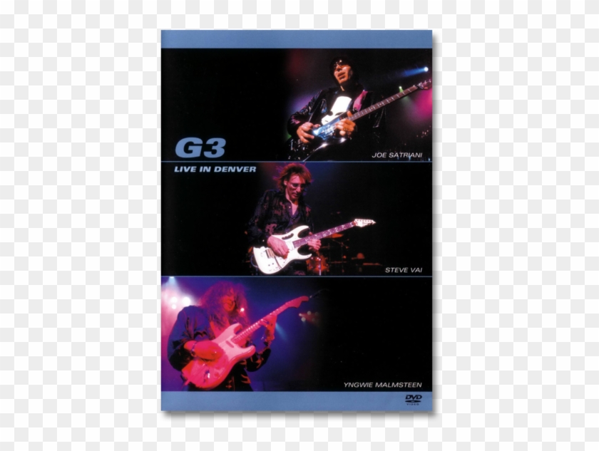G3 Live In Denver Dvd - G3 Live From Denver Clipart (#4320651) - PikPng