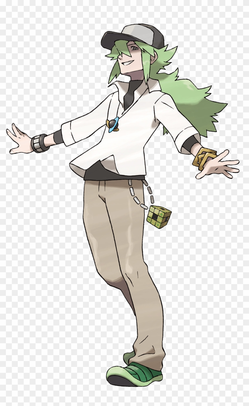 N Trainer Pokemon Clipart (#4323596) - PikPng