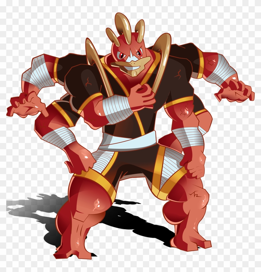 16,858,000 Exp - Imagenes De Mega Machamp Clipart (#4336379) - PikPng