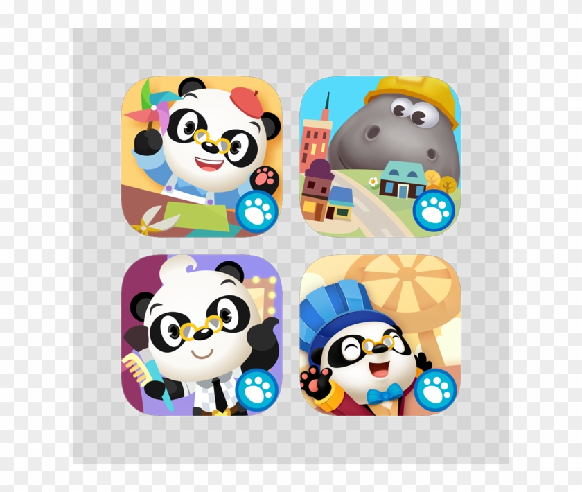 Panda Creative Bundle On The App Store - Cartoon Clipart (#4342879 ...