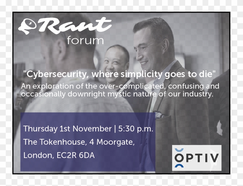 Rant Forum Is Now Released We Hope It Grabs Your Interest - Optiv ...