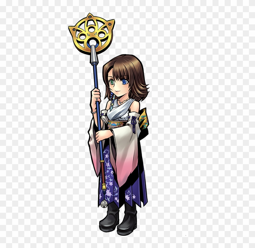 Dissidia Opera Omnia Yuna Clipart (#4359510) - PikPng