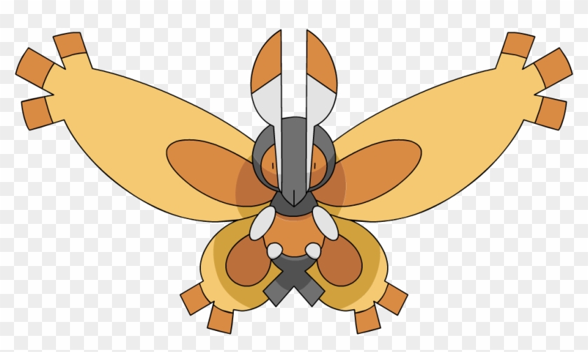 Pokemon Mothim Clipart (#4368557) - PikPng