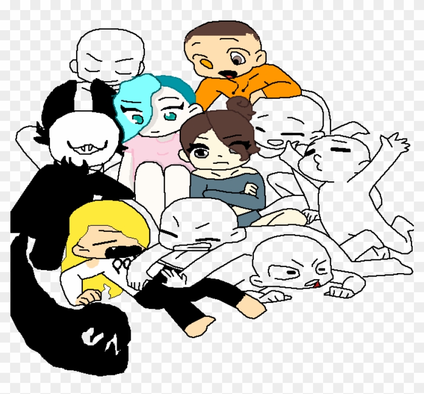 My Siblings - Cartoon Clipart (#4369955) - PikPng