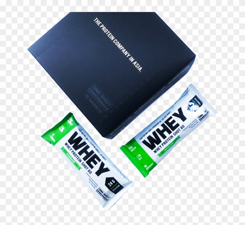 One Shot Whey Protein Shot 80 In Matcha Latte - Oneshot Protein Clipart ...