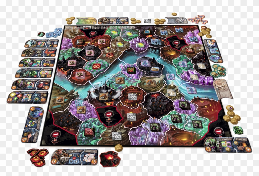 Original1500 X - Days Of Wonder Small World Cursed Clipart (#4372643 ...