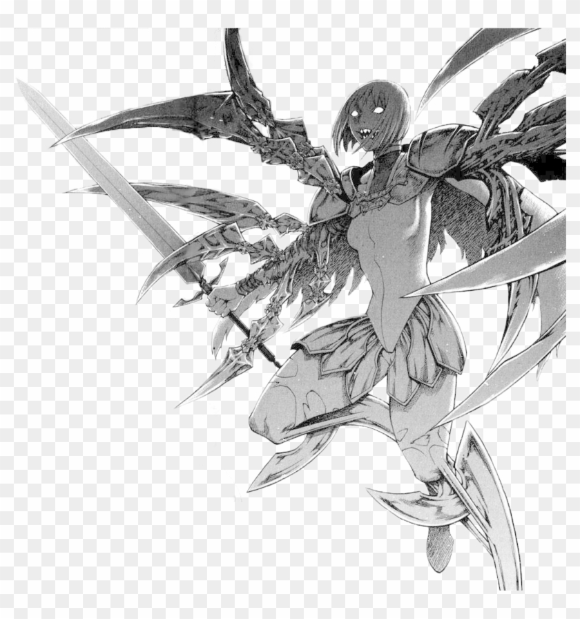 Download Claymore - Claymore Manga Clipart Png Download - PikPng