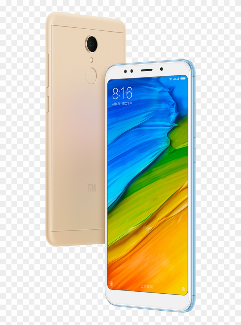 Xiaomi Redmi 5 Plus - Xiaomi Redmi 5 Gold Clipart (#441224) - PikPng