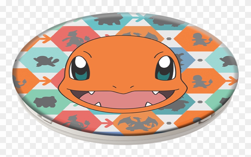 Charmander Pattern - Circle Clipart (#449150) - PikPng