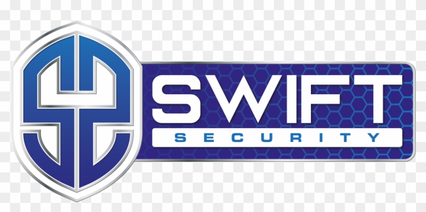Swift Security Logo - Electric Blue Clipart (#4409269) - PikPng