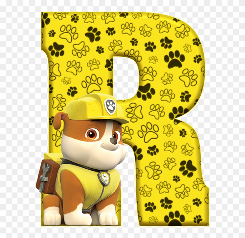 Download * ** *r* ** *de Alfabeto Decorativo - Letra A Paw Patrol ...