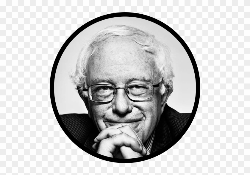Bernie Sanders - Bernie Sanders Black And White Clipart (#4463547) - PikPng