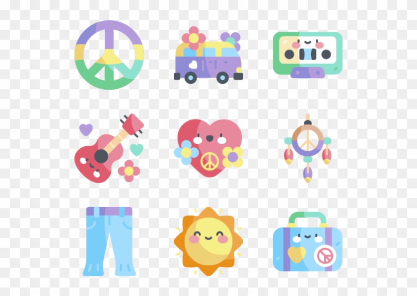 Hippies Clipart (#4464631) - PikPng