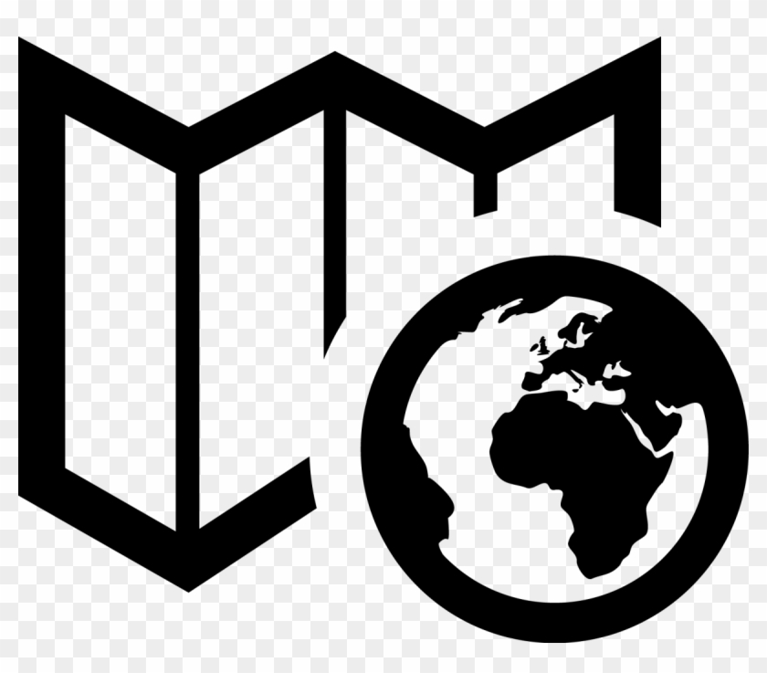 Data Mapping Icon - World Map Clipart (#451234) - PikPng
