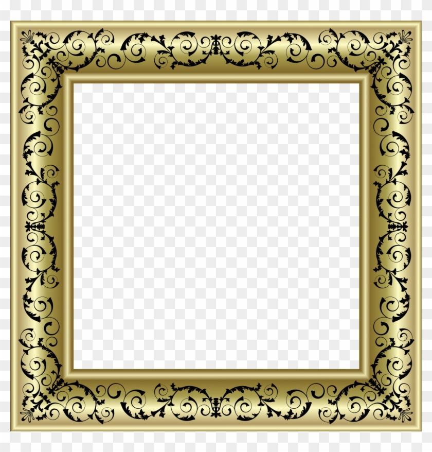 Clic Border And Frame Png Gold And Black - Infoupdate.org