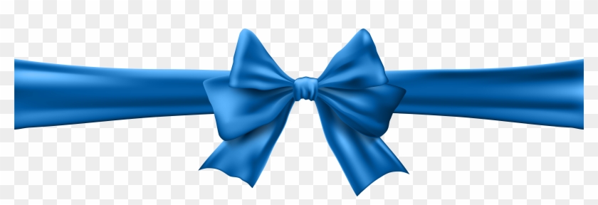 Blue Bow Ribbon Png Clipart (#457251) - PikPng
