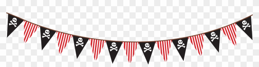 Download Pirate Banner Png - Pirates Theme Png Clipart Png Download ...