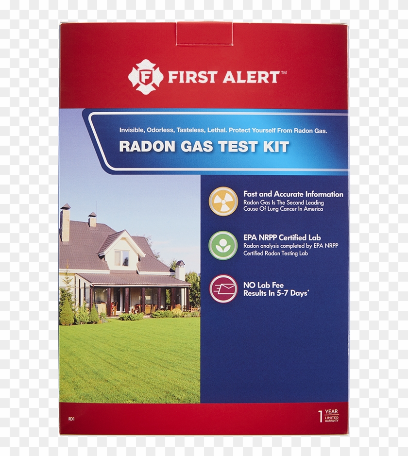 Home Radon Test Kit - First Alert Radon Test Kit Clipart (#4503319 ...