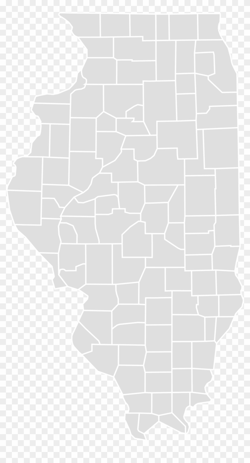 Svg Free Library Illinois Svg Map - Illinois Clipart (#4504431) - PikPng