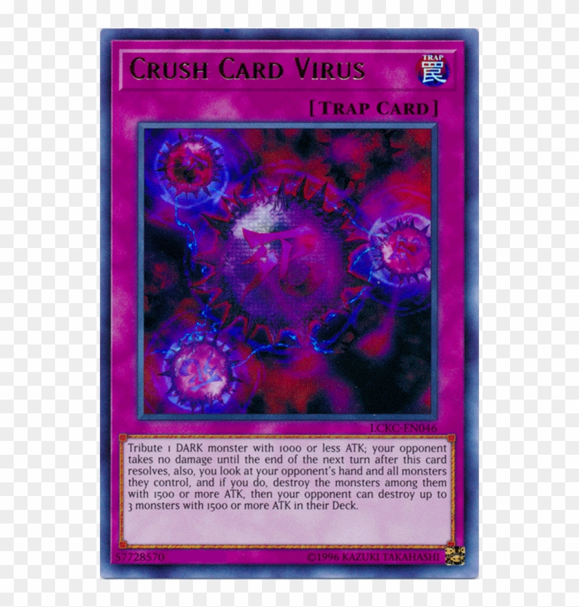 Download Details About Crush Card Virus - Crush Card Yugioh Clipart Png ...