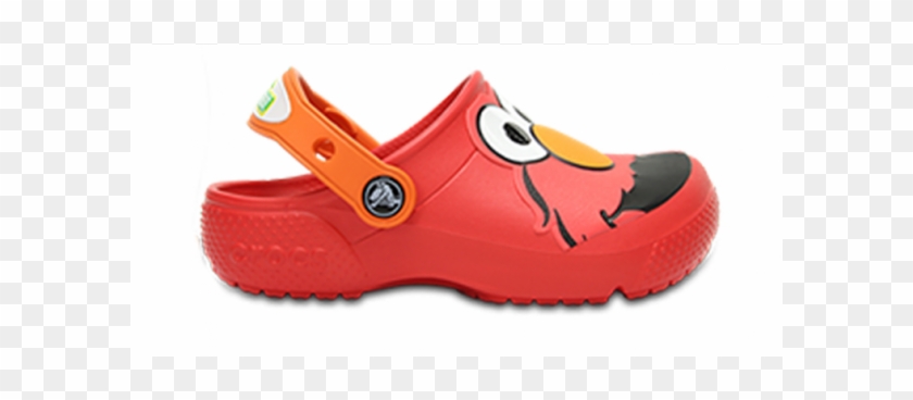 Crocs Kids Fun Lab Elmo Sesame Street Roomy Fit Clog - Sandal Clipart ...