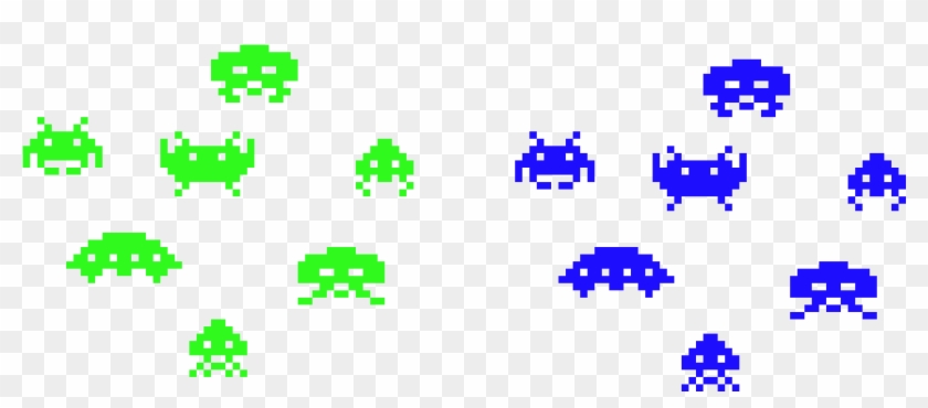 Space Invader Aliens - Alien Space Invaders Png Clipart (#4555824) - PikPng