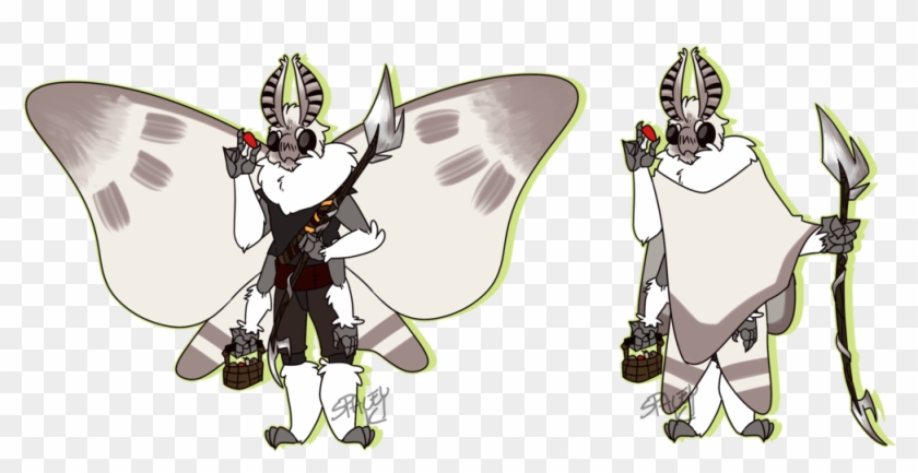 [art] Cronen, Mothman Spore Druid And Hive-mind - Dnd 5e Spore Druid ...