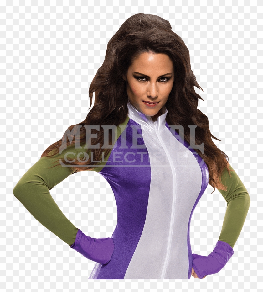 Womens She Hulk Costume - Hulk Disfraces Mujer Clipart (#4580788) - PikPng