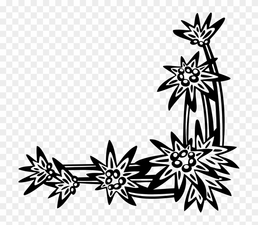 Ornamental Vintage Corner - Illustration Clipart (#4584771) - PikPng