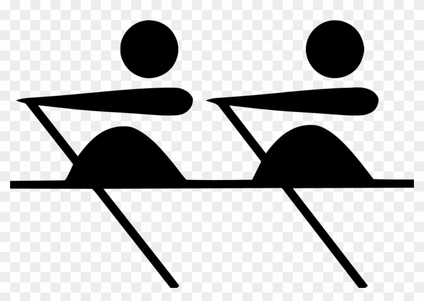 Download Png - Rowing Clipart Black And White Transparent Png (#4599037 ...