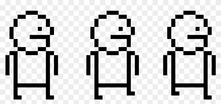 Walking Man - Make A Cylinder In Minecraft Clipart (#463574) - PikPng