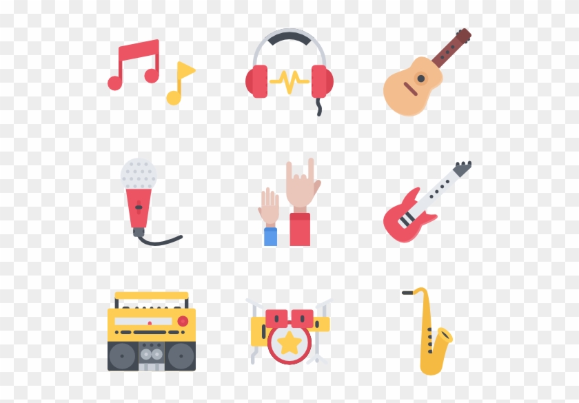 Music - Cartoon Icon Music Png Clipart (#465863) - PikPng