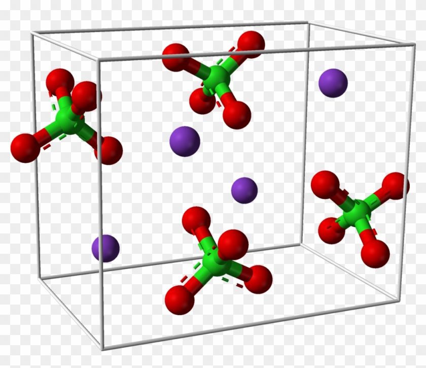 Download Potassium Perchlorate Unit Cell 3d Balls Perspective ...