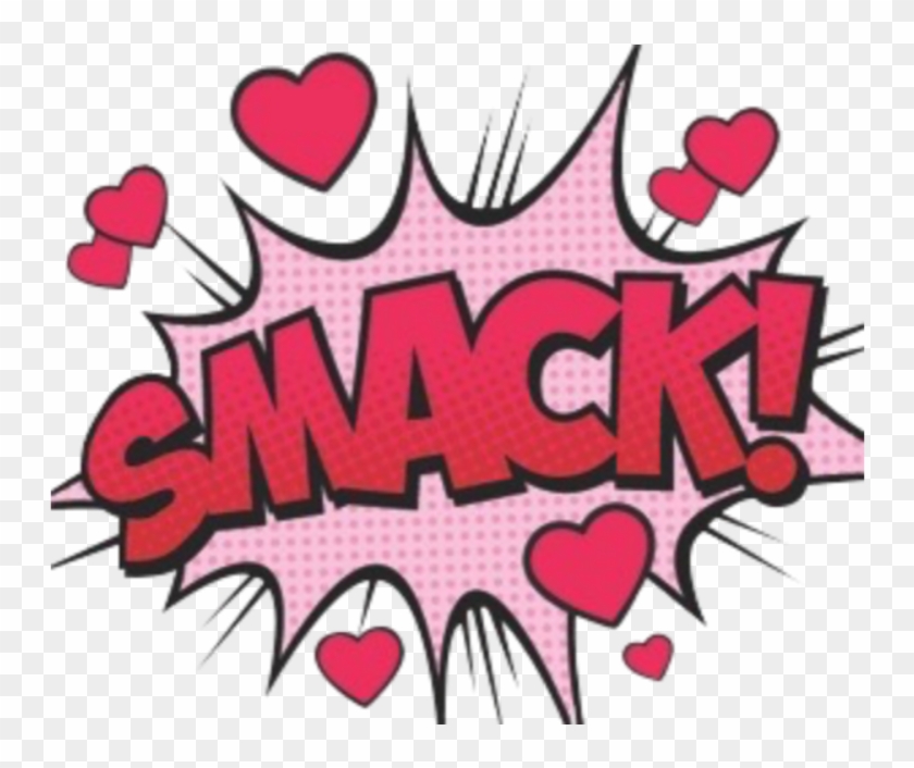 Smack Sticker - Graphic Design Clipart (#4622750) - PikPng