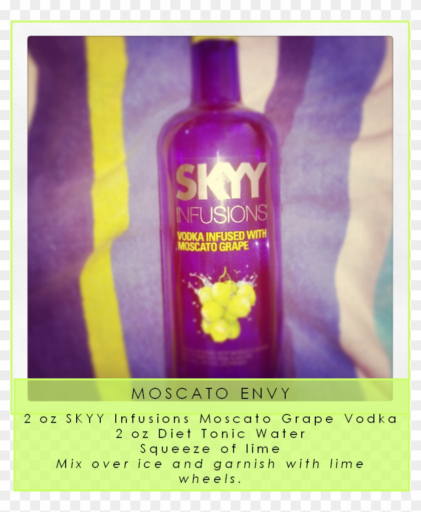 Moscato Envy [skyy Infusions Moscato Grape Vodka] - Glass Bottle ...