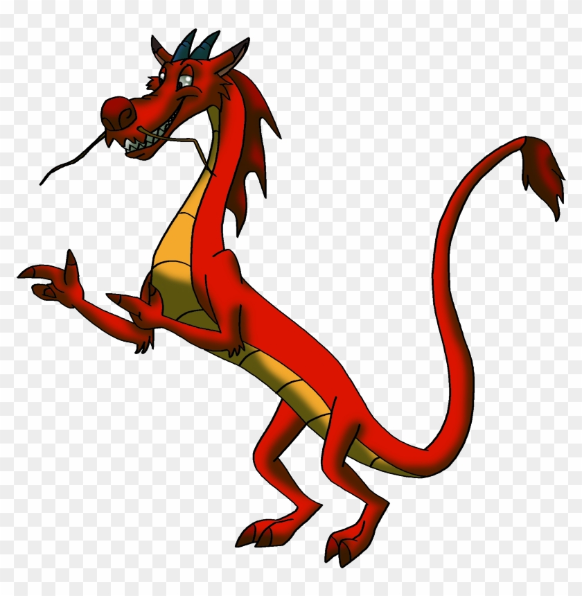 Mushu Png Pic - Cartoon Clipart (#4665749) - PikPng