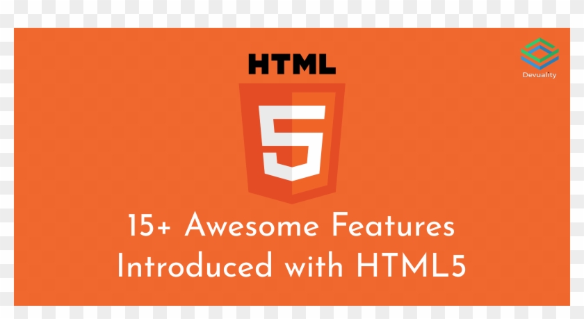 Time Since The Newest And Current Version Of Html Came - Html 5 Clipart ...