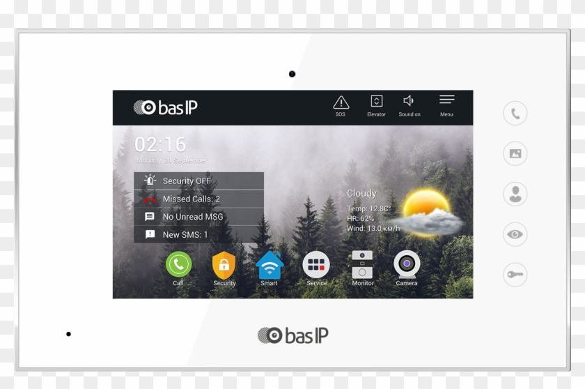 Ip Video Intercom - Bas Ip Clipart (#4670879) - PikPng