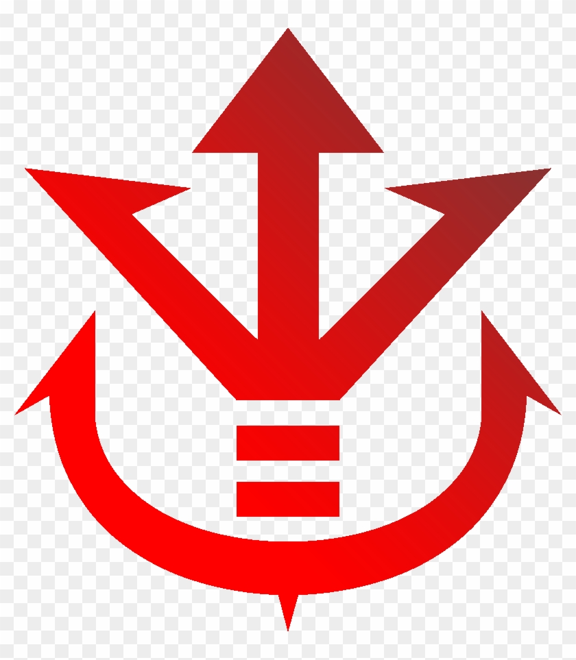 Saiyan Royal Family Symbol - King Vegeta Clipart (#4671083) - PikPng