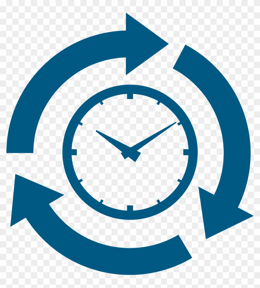 Quick Turn-around - Clock Clipart (#4690118) - PikPng