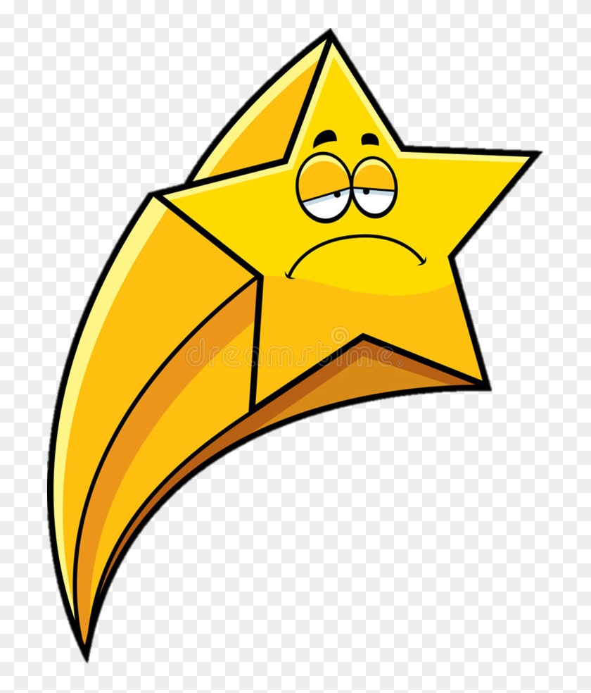 Oh No, Try Again - Smiling Shooting Star Clipart (#4697423) - PikPng