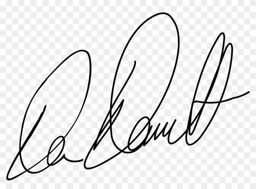 Daniel Dennett Signature - Line Art Clipart (#4710907) - PikPng
