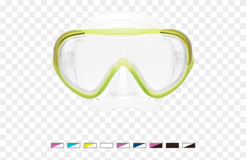 Gull Coco Colored Mask From Japan - Diving Mask Clipart (#4724282) - PikPng