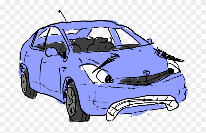Toyota Prius , Png Download - Sad Prius Clipart (#4741813) - PikPng