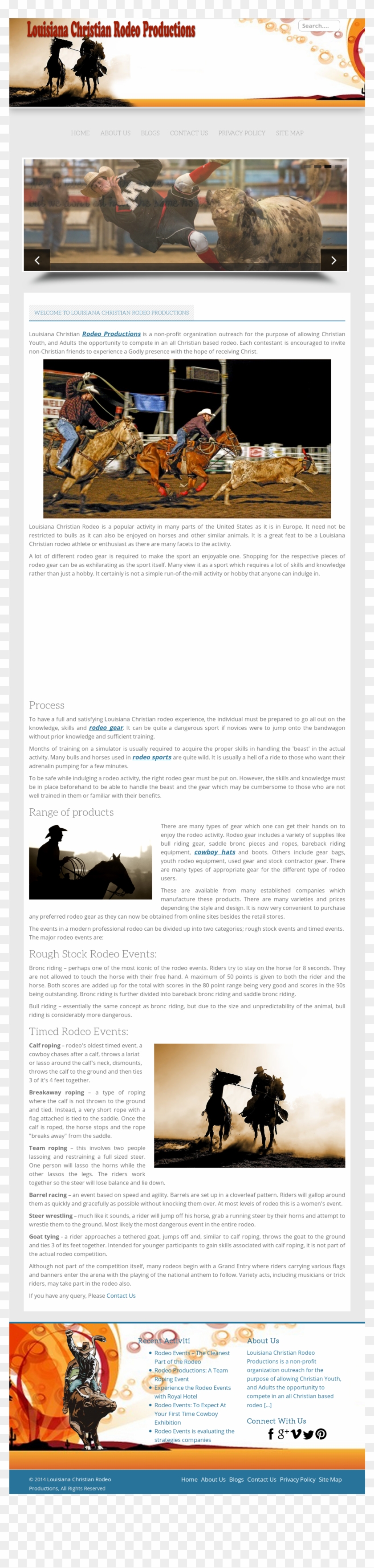 Download Louisiana Christian Rodeo Productions Competitors, - Pattern ...