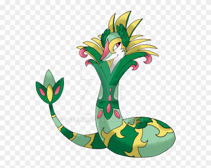 Pokemon Mega Serperior , Png Download - Pokemon Mega Serperior Clipart ...