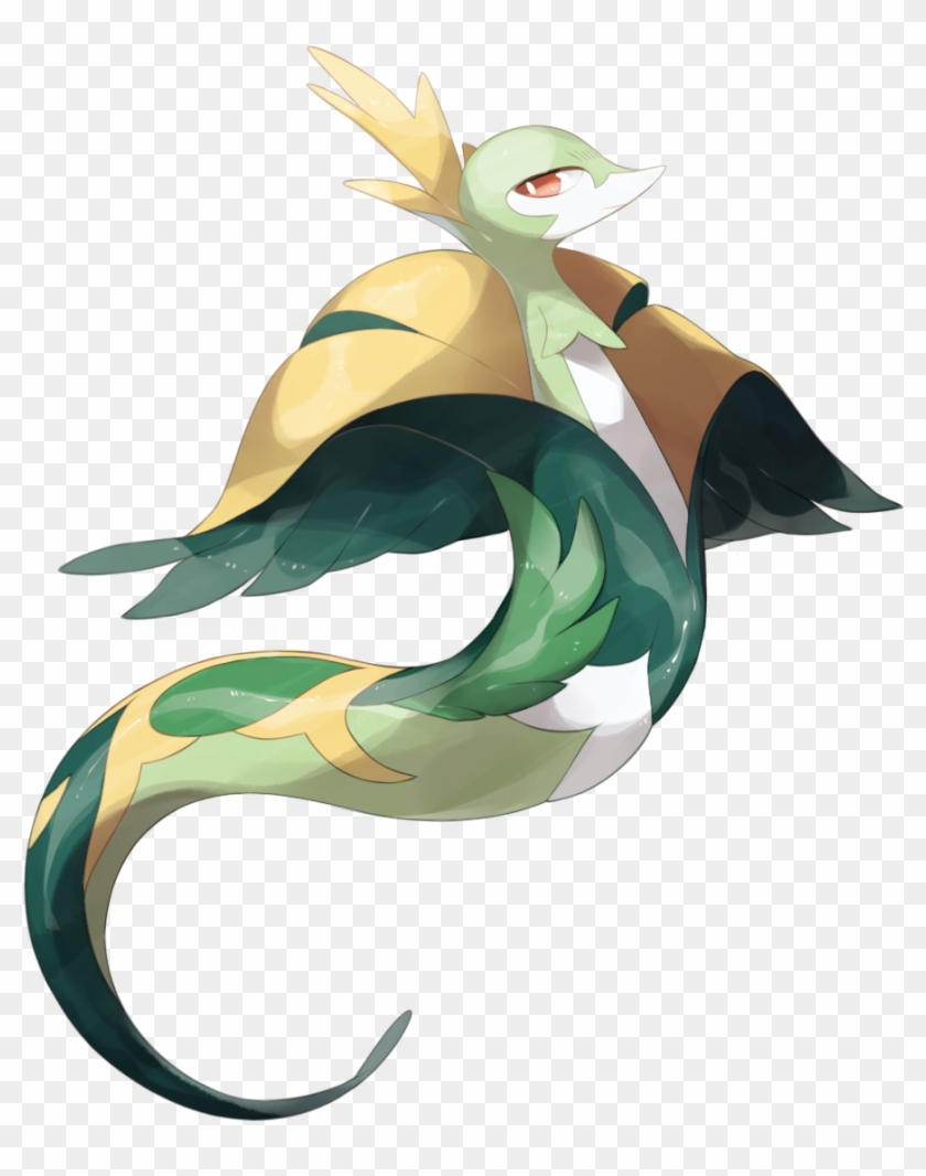 Mega Serperior Is Back With Some More Design Tweaks - Mega Serperior ...